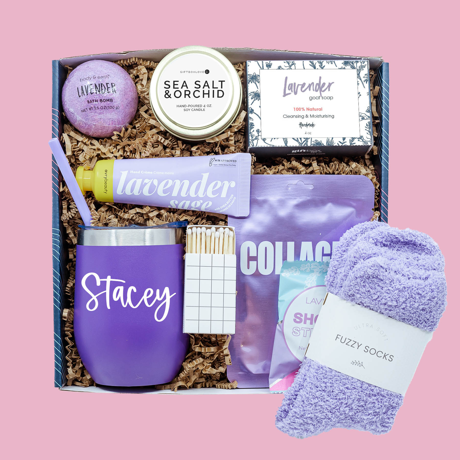 Sweetheart's Soothe & Sip Gift Box - giftboxloveco